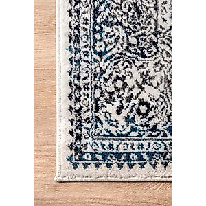 nuLOOM Transitional Persian Delores Area Rug, 4x6, Blue