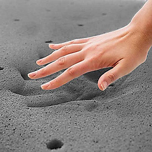 NapQueen 8 Inch Bamboo Charcoal Queen Size Medium Firm Memory Foam Mattress, Bed in a Box