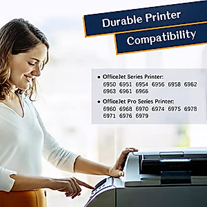 ColorKing Remanufactured Ink Cartridge Replacement for HP 902XL 902 XL Ink Cartridges to use with HP Officejet Pro 6978 6968 6970 6958 6962 6975 6960 6954 Printer (4 High Yield Combo Packs)