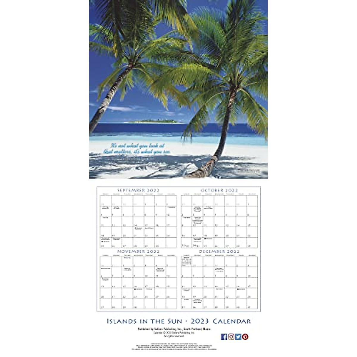 Islands in the Sun 2023 16-Month