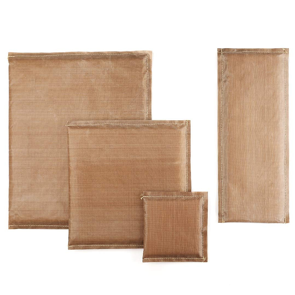 Heat Press Pillow Heat Pressing Transfer Pillow, Teflon Heat Resistant Pressing Pillows for Screen Print and Heat Pressing Shirts (4 Pack 4 Sizes)