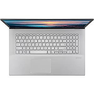 ASUS Newest VivoBook 17.3" HD+ Thin and Light Laptop, Intel Core i5-1035G1 Processor, HD Webcam, HDMI, Wi-Fi 5, Bluetooth, Transparent Silver, Windows 11 (20GB RAM | 1TB SDD)