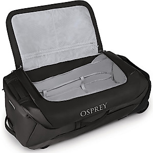 Osprey Transporter 120L Wheeled Travel Duffel Bag, Black
