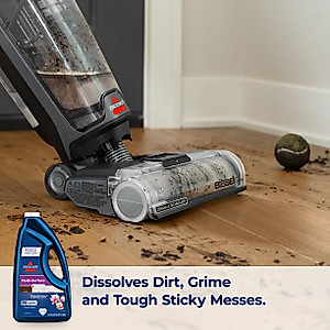 BISSELL, 17891 MultiSurface Floor Cleaning Formula-Crosswave and Spinwave (64 oz), 64 Ounce, 64 Fl Oz