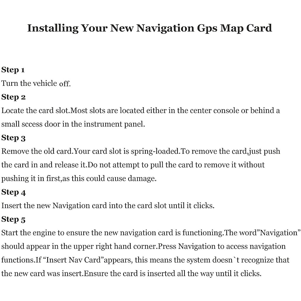Latest Navigation sd Card Fits Ford Lincoln USA Canada- 2021|2022 Newest GPS Map Card Updated A12 - GM5T-19H449-AF