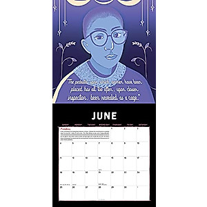2023 The Legacy of Ruth Bader Ginsburg Wall Calendar: Her Words of Hope, Equality and Inspiration ― A yearlong tribute to the notorious RBG (12-Month Art Calendar)