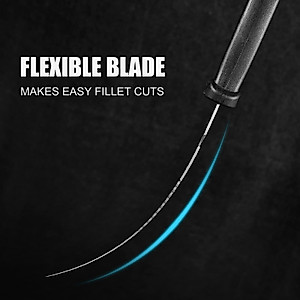 Sidomma 2 pcs Fishing Fillet Knife Set Stainless Steel 6.5 Inch Pro Fish Knife for Filleting, Fishing Gear, Fishing Tool Set, Fishing Sccessories Gifts for Men