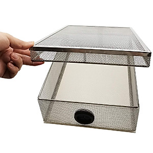 TACKMETER Large WiFi Router Cover RF EMF Protection Radiation Shield 12x9x4 inches for WiFi Router Modem,Blocks 5G