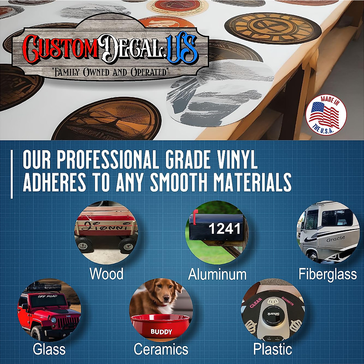 1" Inch Premium Reflective Mailbox Number Vinyl Decal Sticker Sheet (White) | Waterproof and Fade-Resistant | Easy to Install Adhesive Vinyl | Home, Apartment, Condo or Business by CustomDecal US