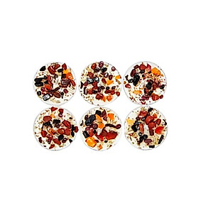 Dragons Blood Candle by New Moon Beginnings - Protection & Grounding - Herb, Flower, & Crystal Candles - Aromatherapy Soy Candle - Set of 6 Tealights