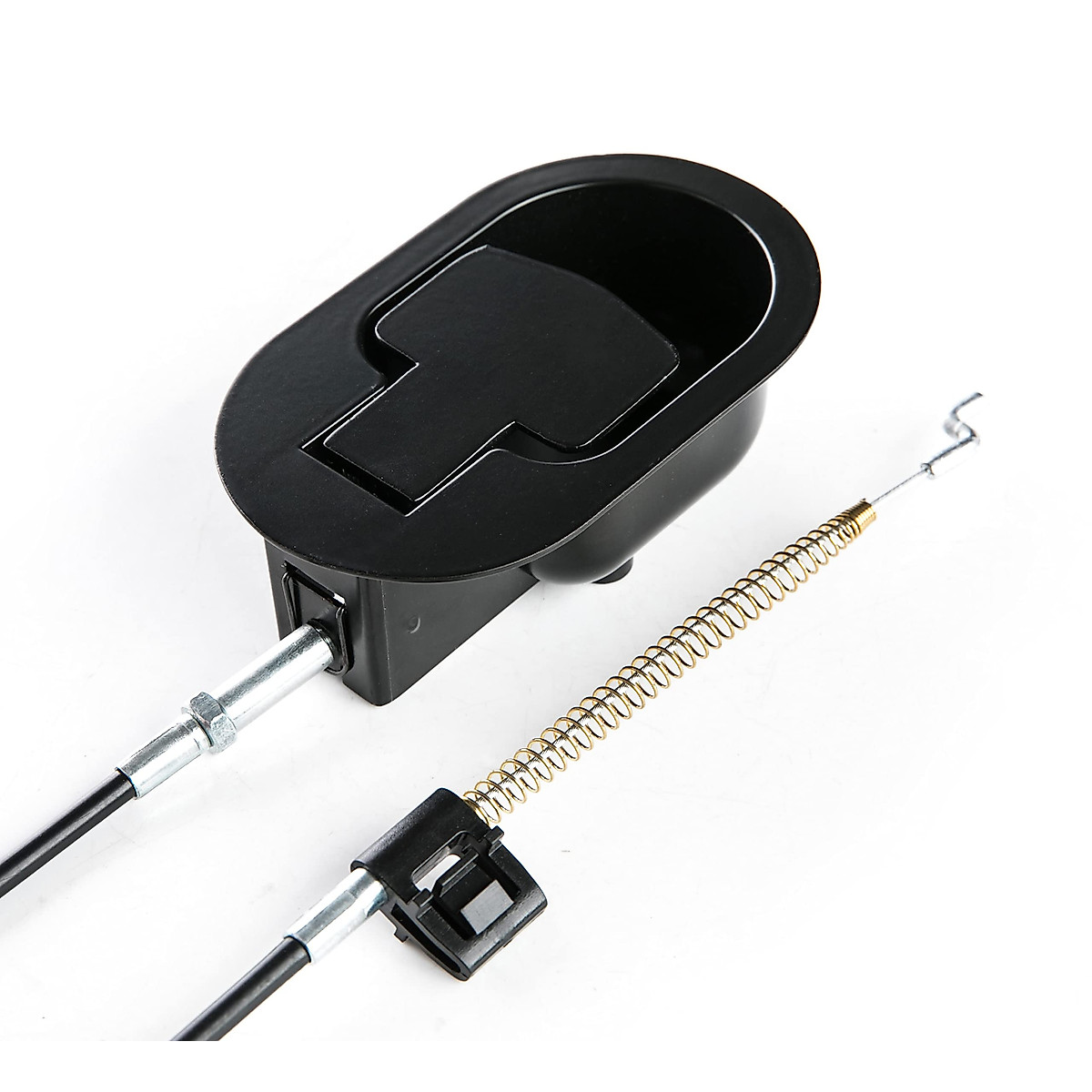 KUANYUOO Universal Heavy-Duty Metal Pull Recliner Handle with Cable (Exposed Adjustable 4.7" to 5.2"), Fits Ashley and Other Manufacturer Brands Chair Release Handle for Sofa or Recliner