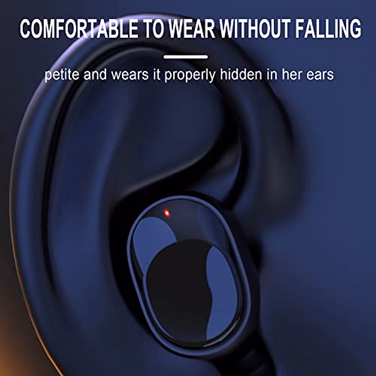 Y80 Bluetooth 5.1 Wireless Headphones Charging Case 9D Stereo Sports Waterproof Headphones with Microphone for iOS/Android BI