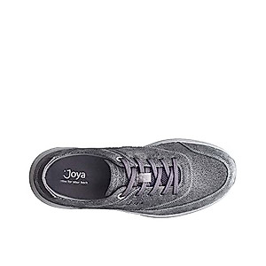 JOYA Venice Women's Dark Grey Leather Walking 8 US