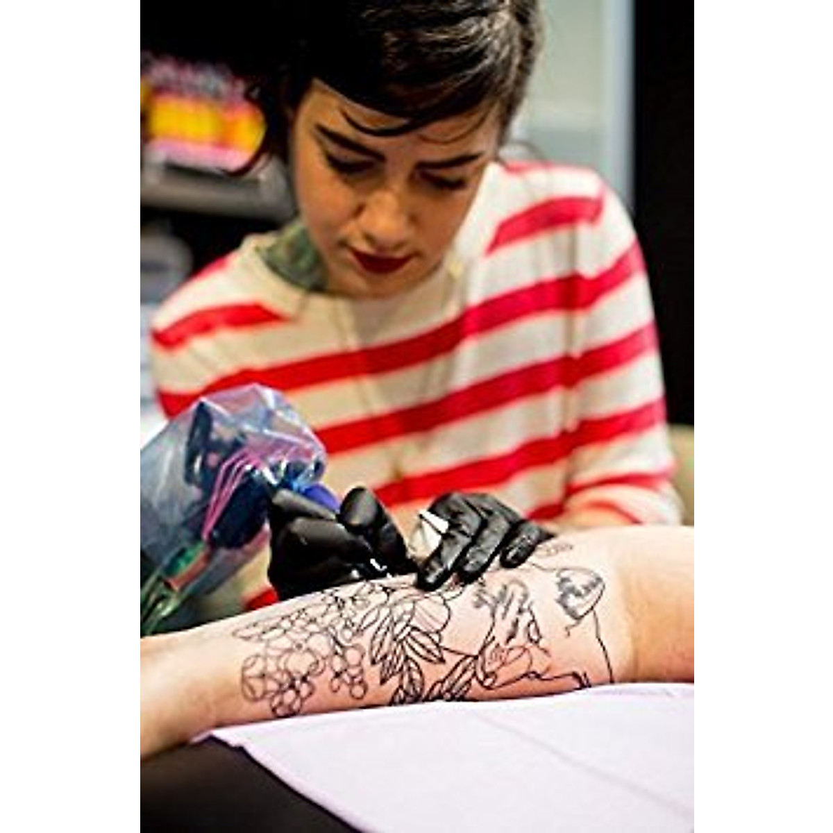 Adenna Shadow Black Nitrile Powder Free Exam Gloves (100 Box)