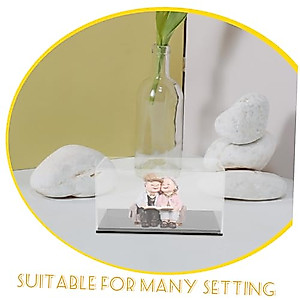 Cabilock Box Display case Toys Clear Display Container Handicrafts Storage Case Action Figure Protective Case Handicraft Case Handicrafts Case Figure Case Model Case Acrylic Jewelry Statue