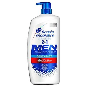 Head & Shoulders Old Spice Pure Sport Anti-Dandruff 2 in 1 Shampoo and Conditioner, 31.4 Fl Oz