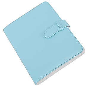 3-inch Photo Album, 256-pocket Waterproof Photo Album for Tickets Business Card (Blue)