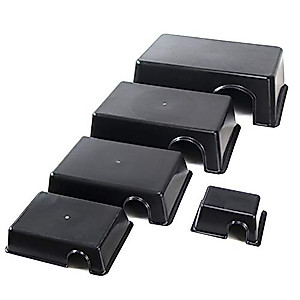 Reptile Hide Box for Snake, Gecko, Lizard Hideout Small Animal (Large)…