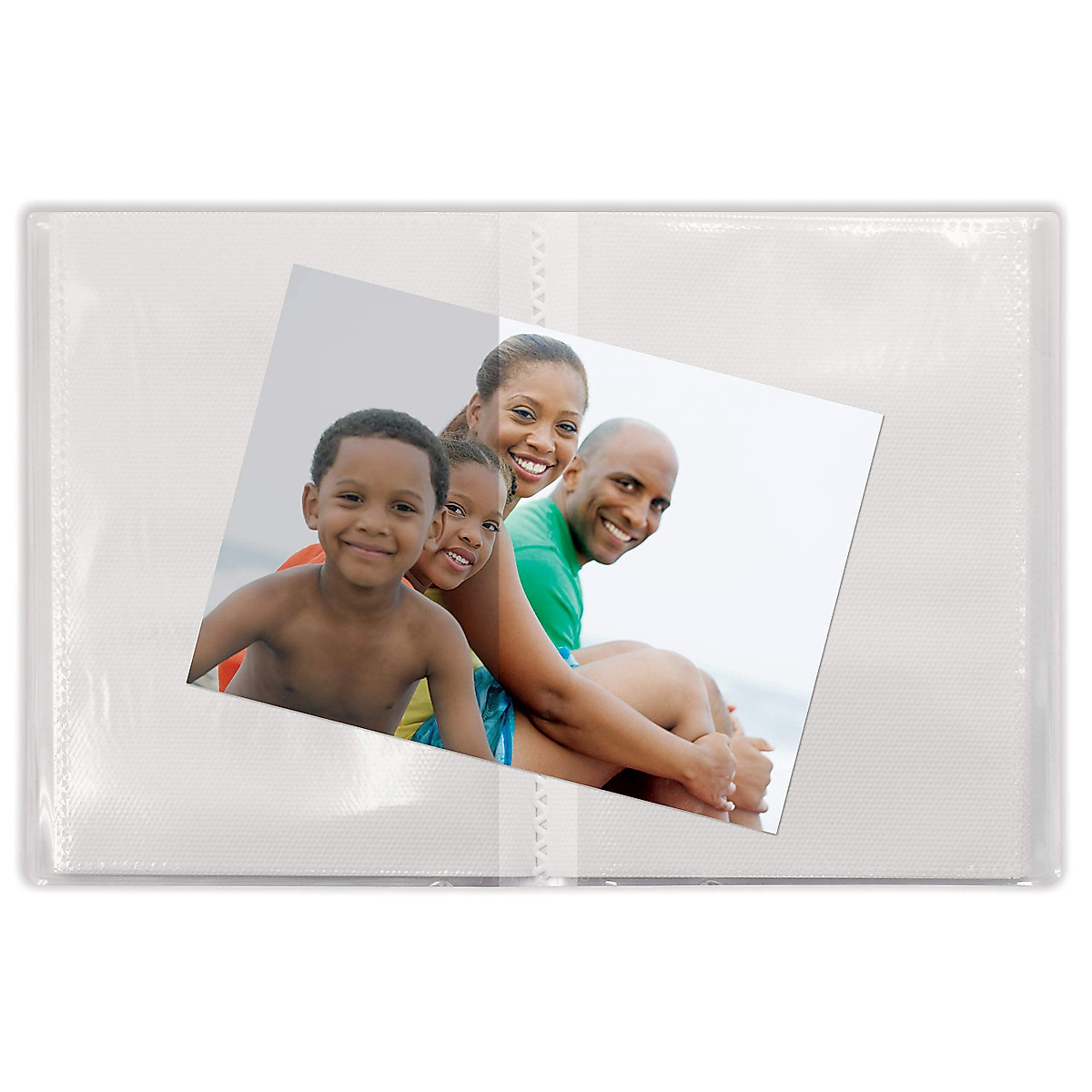 24 Photo Mini Photo Album, 4 x 6 Inch, Pack of 5, Clear View Cover, by Better Office Products, Holds 24 Photos, 5 Pack