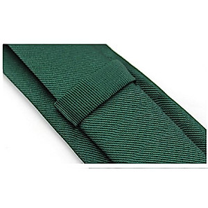 Solid Color Slim Ties Pure Color Necktie Mens Ties 2.4'' (6cm)+ Gift Box
