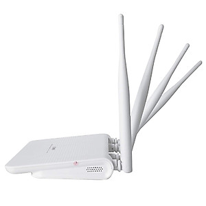 TUOSHI N300 WiFi Unlocked 4G LTE Modem Router with SIM Card Slot, 300Mbps WiFi, LTE Cat4, EC25-AF Qualcomm Chipset, 5dBi High Gain Antennas, Plug and Play, LT15F