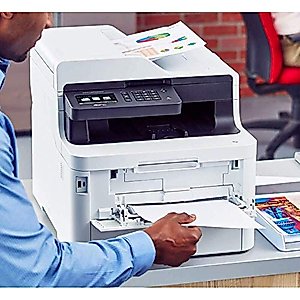 Brother MFC-L3770CDW Color All-in-One Laser Printer with Wireless, Duplex Printing and Scanning (Renewed)