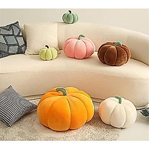 YILANLAN Cute Pumpkin Pillow Decorative Pillow Sofa Pillow Car Pillow Office Cushion (55 cm/21.7 inch, Orange)