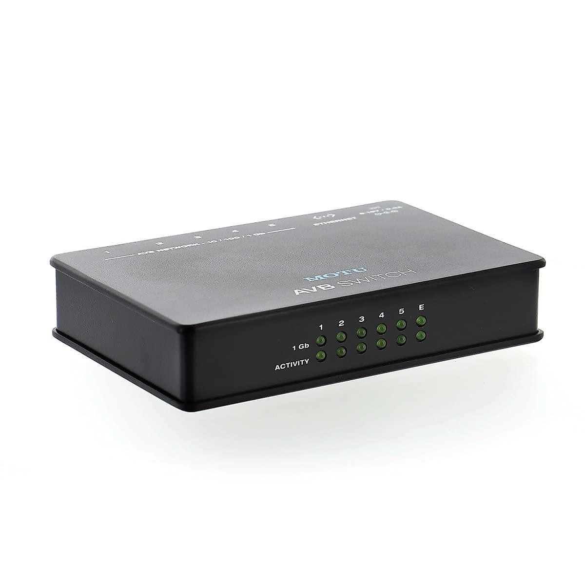 MOTU AVB Switch - 5-Port Audio Video Bridging Switch