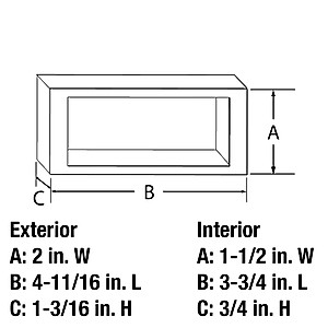 Master Lock 207D Magnetic Key Holder, 1-2 Key Capacity, Black