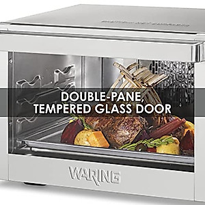 Waring Commercial WCO500X Half Size Pan Convection Oven, 120V, 5-15 Phase Plug