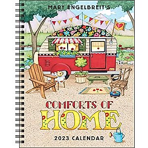 Mary Engelbreit's 12-Month 2023 Monthly/Weekly Planner Calendar: Comforts of Home
