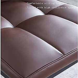 FIXARE Kitchen Dining Chairs Set of 4 Modern Metal Leg Living Room Chairs Water Proof Leather Upholstered Side Chairs Kitchen Counter Chairs (Color : Gray)