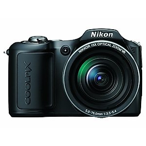 Nikon Coolpix L100 10 MP Digital Camera with 15x Optical Vibration Reduction (VR) Zoom