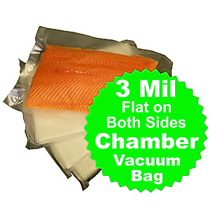 1000 Pcs 3 Mil 6" x 8" BPA FREE Food Grade Sous Vide Cooking Commercial Chamber Vacuum Sealer Bags Impulse Clear Storage Flat Pouches