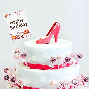 Zonon 30 Pcs Metal Wire Floral Picks Love Floral Place Card Holder Gold Table Number Picture Holder Clips Menu Note Memo Holder for Wedding Birthday Party, 13 Inch(Coil Style)