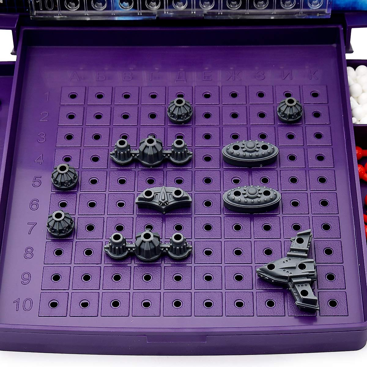 Space Battle Battleships Russian Board Game Set Original Gift Tactical Game Set