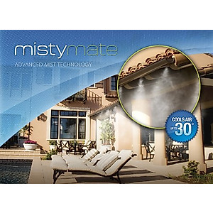 Misty Mate 16020 Cool Patio 20 Misting System, feet, Gray