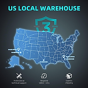 UPLUS BCI Group 48 Car Battery, AGM-L70-M Maintenance Free 12V 70Ah Premium AGM Batteries H6 L3 Automotive Battery, 760CCA, 80RC