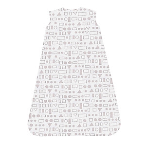 Lambs & Ivy Star Wars Chewbacca Cotton Rich Gray/White Wearable Blanket