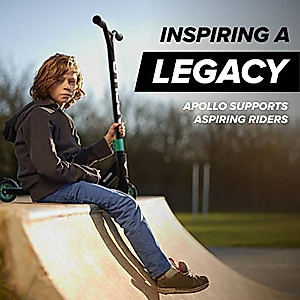 APOLLO Pro Scooter Genius Pro 4.0 - Trick Scooter for Teens & Adults - Pro Scooters for Kids, Freestyle Pro Scooter, Trick Scooters for Teens 12 Years and up, 220 LBS