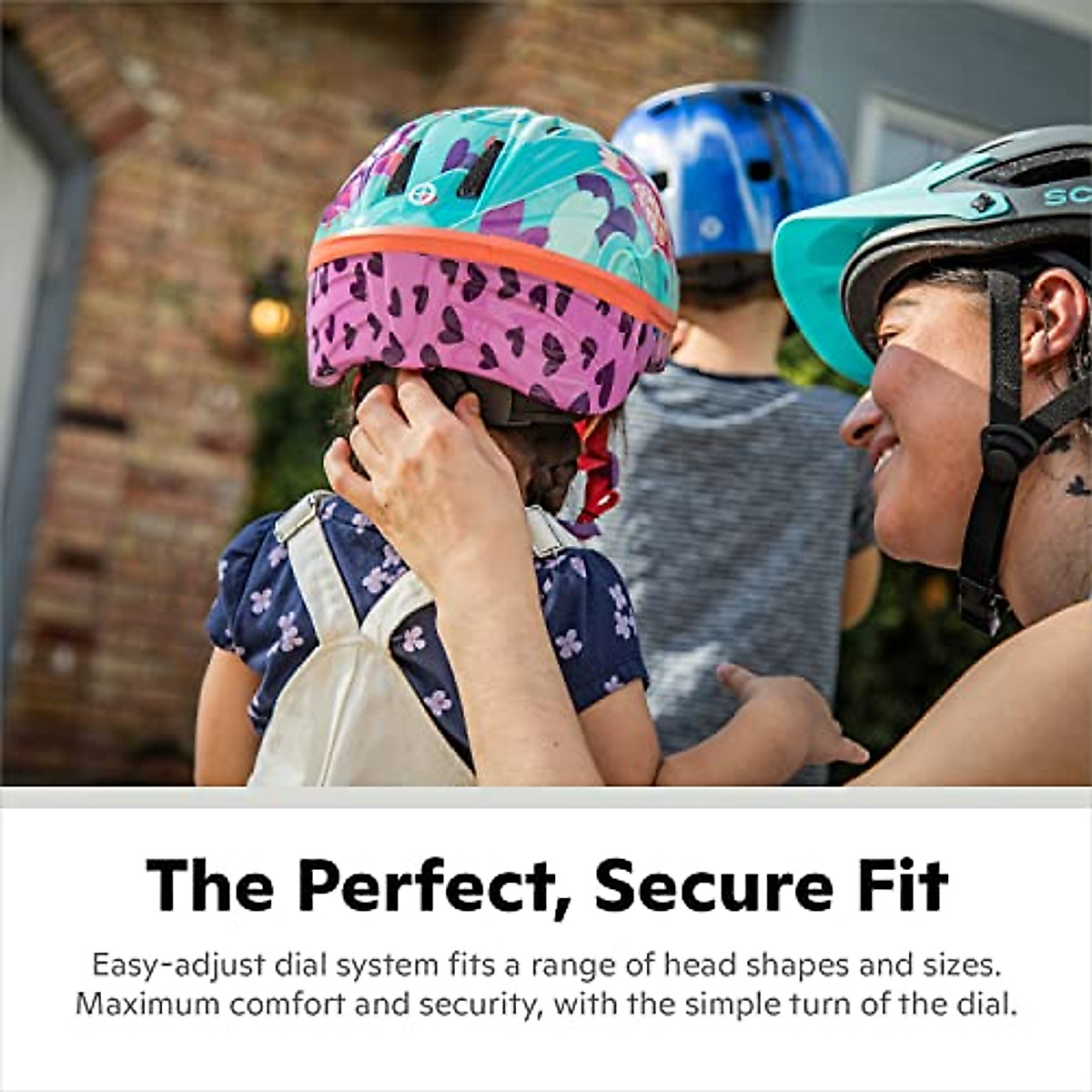 Schwinn Classic Toddler Bike Helmet for Boys Girls Age 3-5 Years Old, Suggested Fit 48-52 cm, Dial Fit, Full Range Padding, Extended Lower Shell, Integrated Visor, Crazy Owl