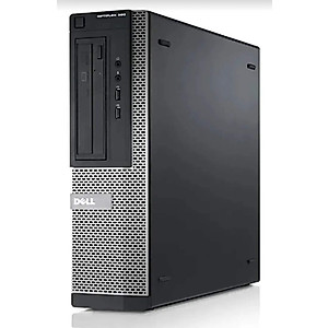 Dell Optiplex 390 Desktop PC - Intel Core i3-2120 3.3GHz 4GB 250GB DVD Windows 10 Pro (Renewed)