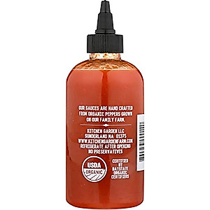KITCHEN GARDEN Organic Sauce Sriracha Pepper Ghost, 8 OZ