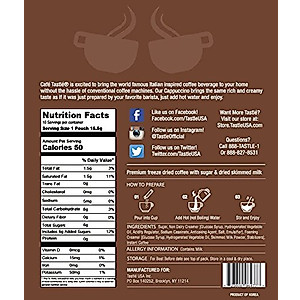 Cafe Tastle Single Serve Coffee, Cappuccino, 120 Count