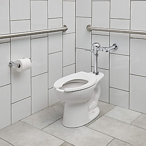 American Standard 6147121.002 Ultima Manual Toilet Flush Valve Diaphragm-Type-11.5-inch, 1.28 GPF, 11-1/2" Supply CL to top of Bowl