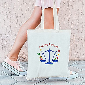 CafePress Future Lawyer Tote Bag Natural Canvas Tote Bag, Reusable Shopping Bag