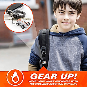 USA Toyz Whipz Micro Racers Toy Cars for Kids - Mini Keychain Car, Glow in The Dark LED Fast Pocket Racer Fidget Toy, Mini Car Spinner with Racing Stunt Ball, Keychain Clip, and USB Charger