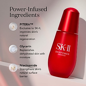 SK-II SKINPOWER Essence - Pore Minimizing Face Serum to Target Pores, Fine Lines & Firmness - Hydration-Boosting Skincare for a Softer, Bouncier Complexion (1.7 oz)