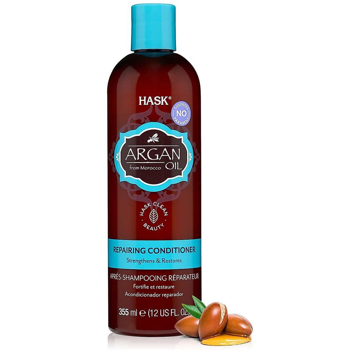 HASK Argan Oil Repairing Conditioner, 12 Fl Oz