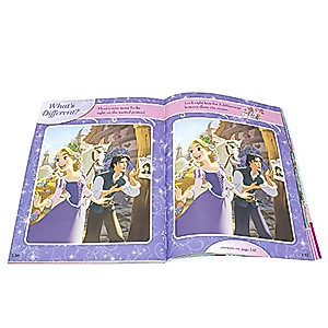 Disney Princess Cinderella, Ariel, Belle, and More! - Lots and Lots of Look And Find Activity Book - PI Kids